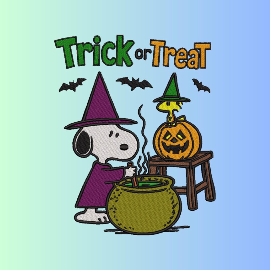 Trick or Treat Embroidery Design, Machine Embroidery Designs by Allen ...