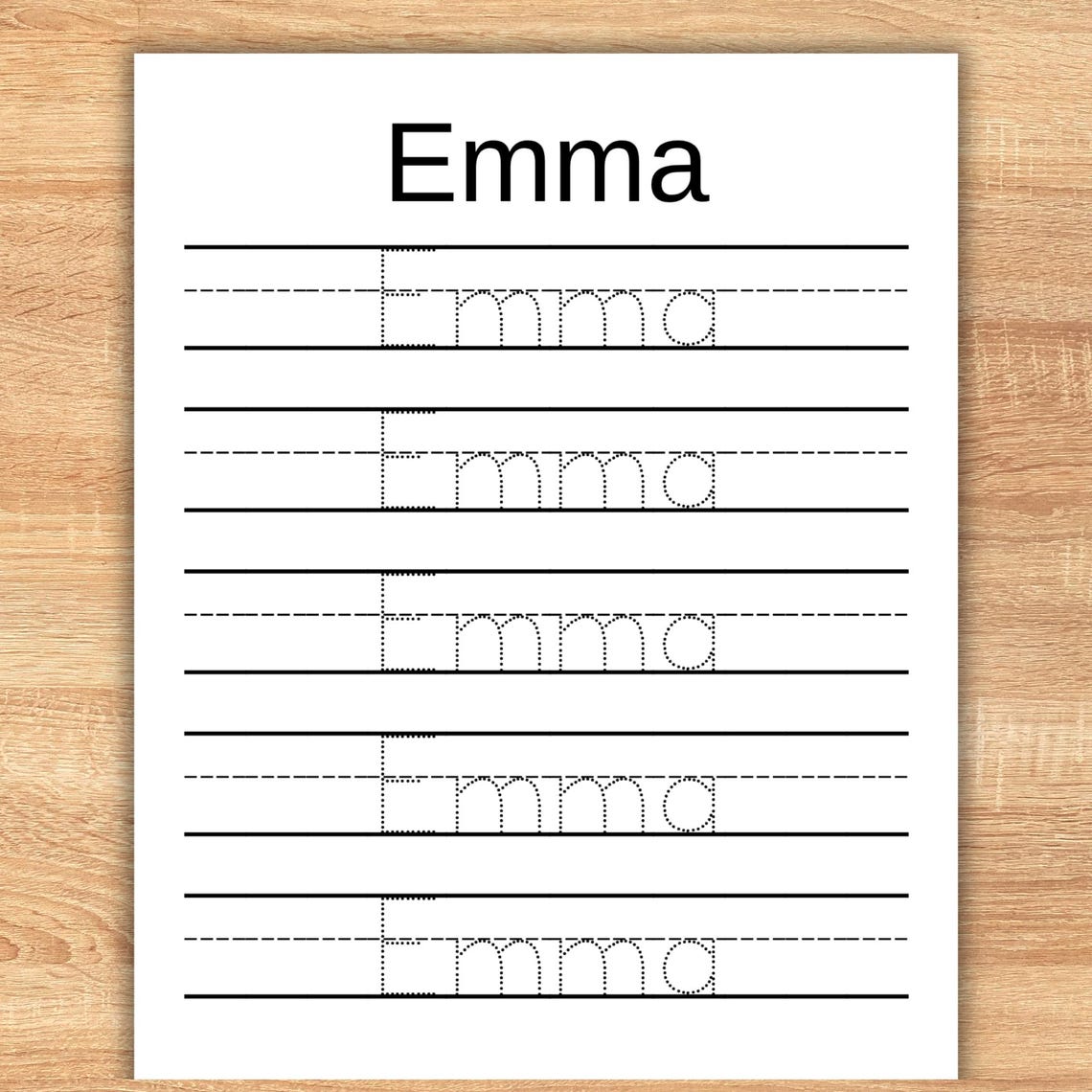 My Name is ... Name Trace Worksheet for Preschool Prek TK Kindergarten ...