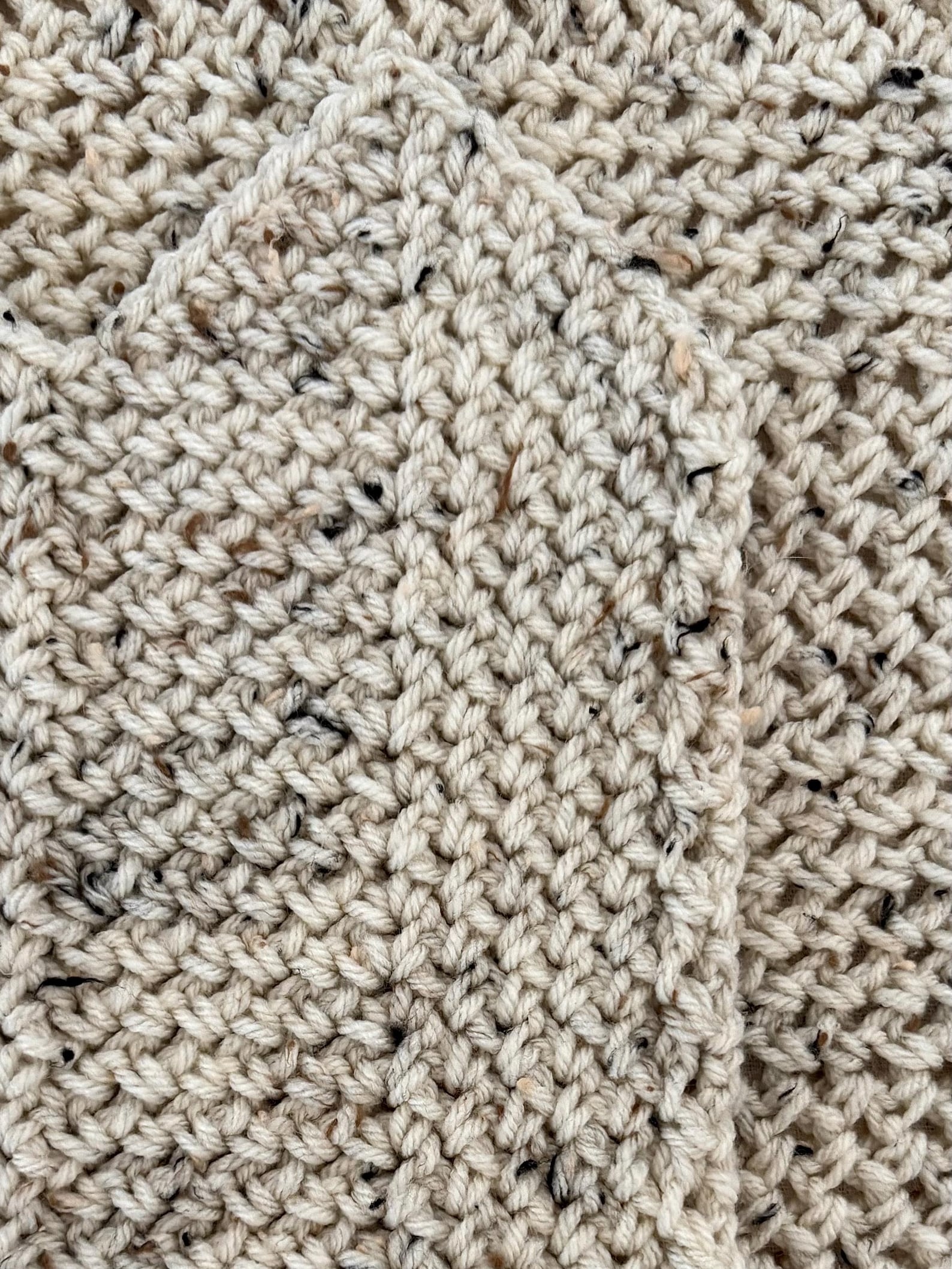 Picket Fence Moss Stitch Chevron Crochet Throw PATTERN (english Only ...