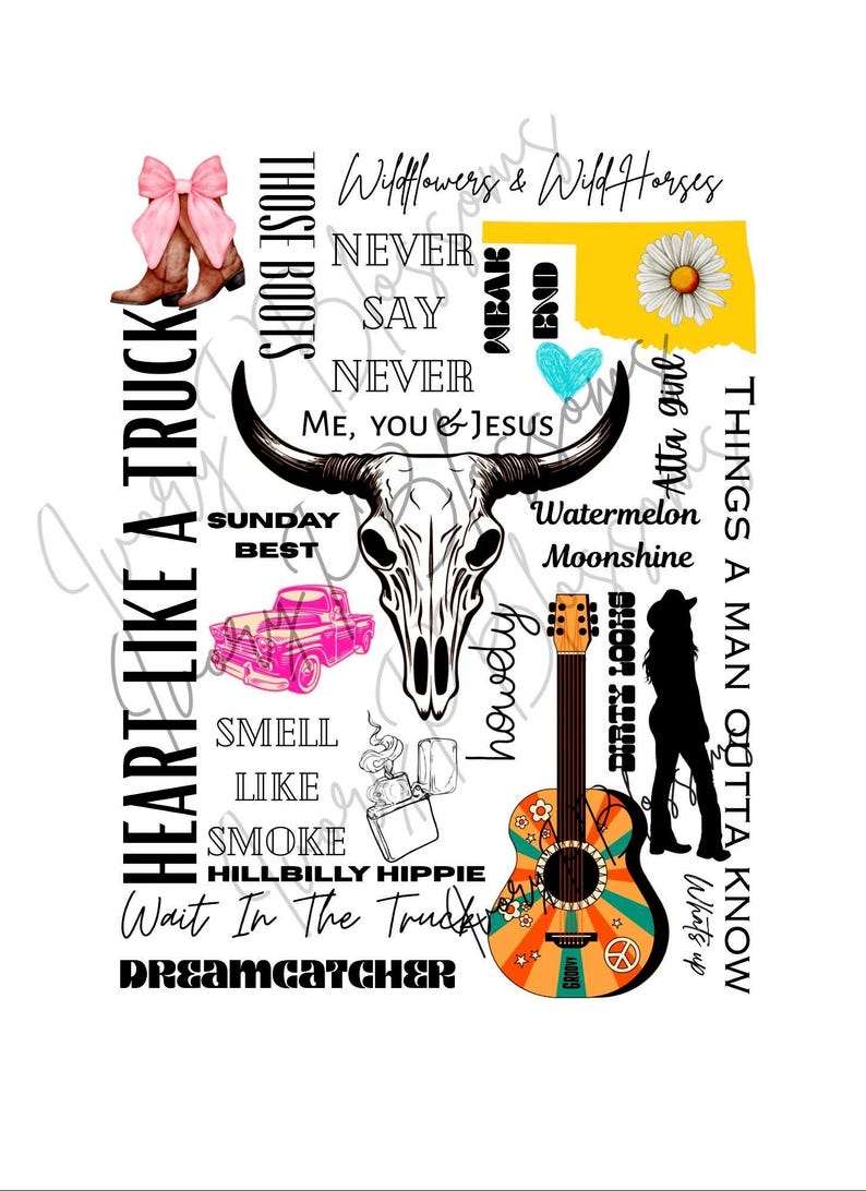 Lainey Wilson Digital Design - Etsy