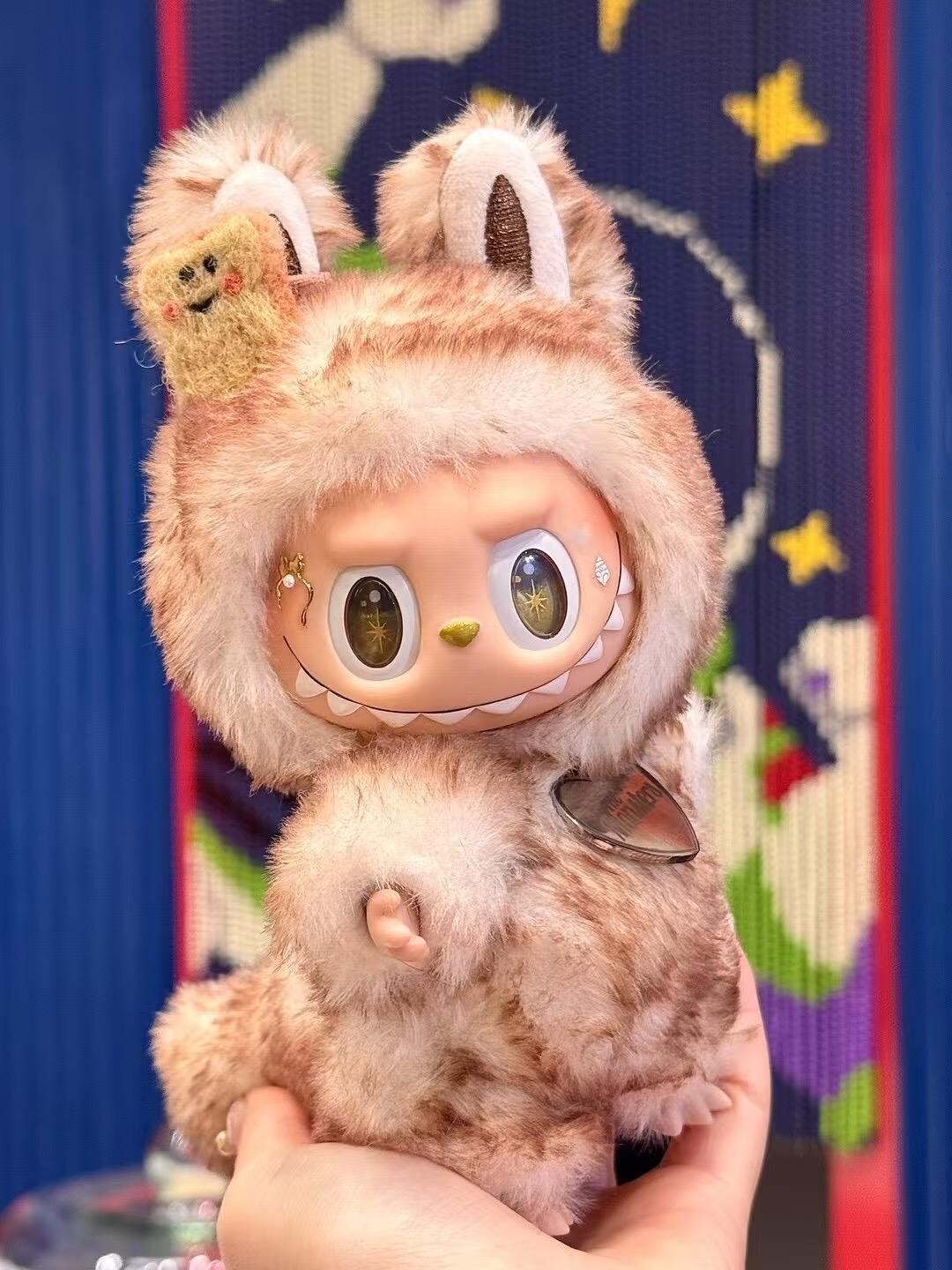Handmade Labubu Custom Doll – Burnt Toast Bunny Theme – Full Plush Doll ...