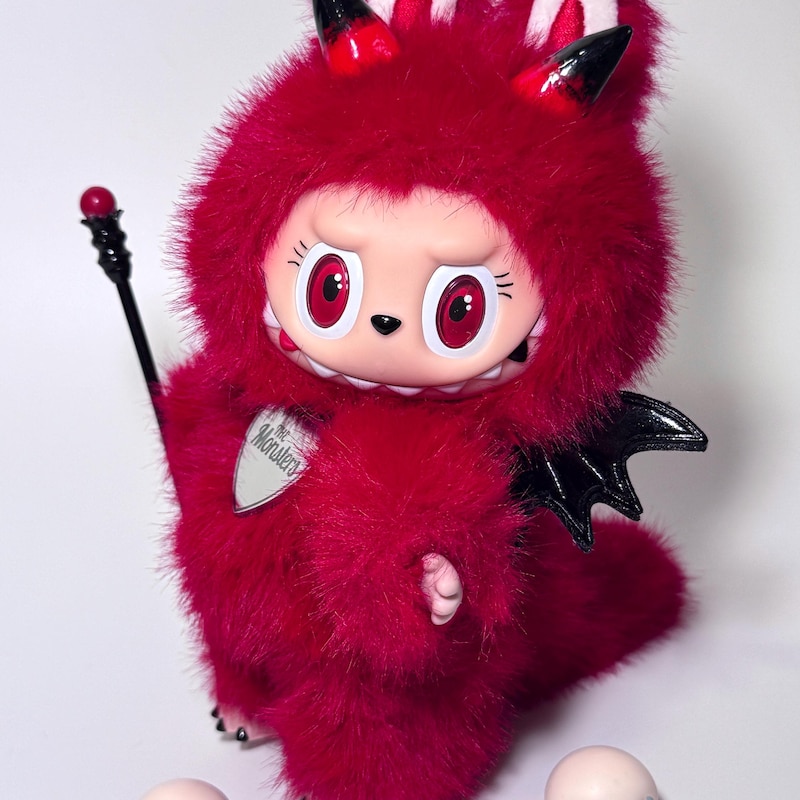Labubu Devil Design - Etsy UK
