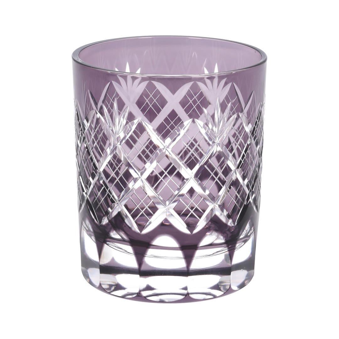 Edo Kiriko Old Fashioned Glass – Handcrafted Japanese Cut Glass – Made ...