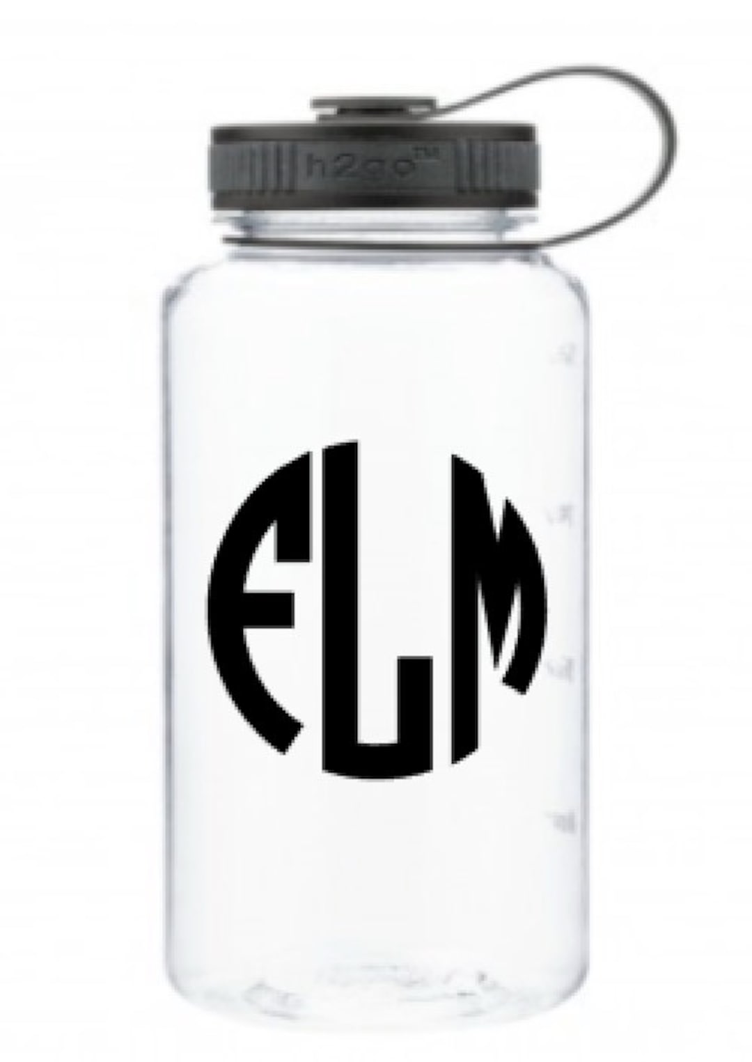 Clear-custom Water Bottle - Etsy