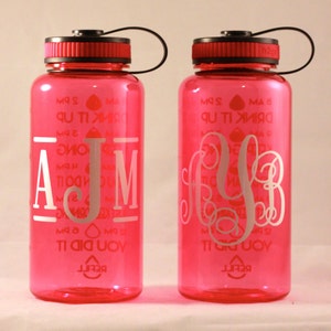 Clear-custom Water Bottle - Etsy