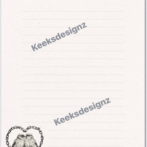 Printable Prison Stationery PDF - Inmate Letter Paper, Jail Mail Pen ...