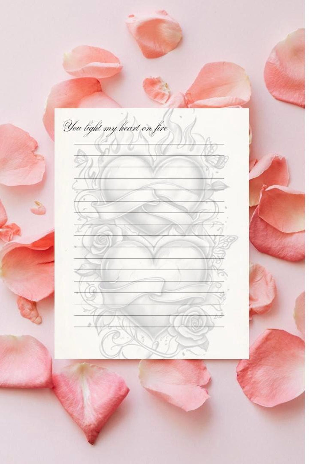 Printable Prison Stationery PDF - Inmate Letter Paper, Jail Mail Pen ...