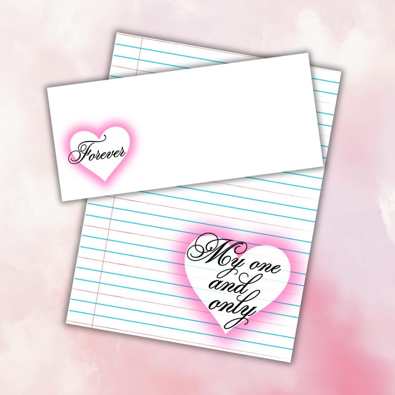 Valentine’s Day Prison Wife Writing Set | My One and Only Stationery ...