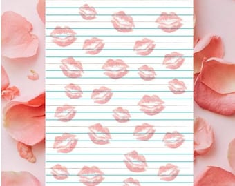 Printable Prison Stationery PDF - Inmate Letter Paper, Jail Mail Pen ...