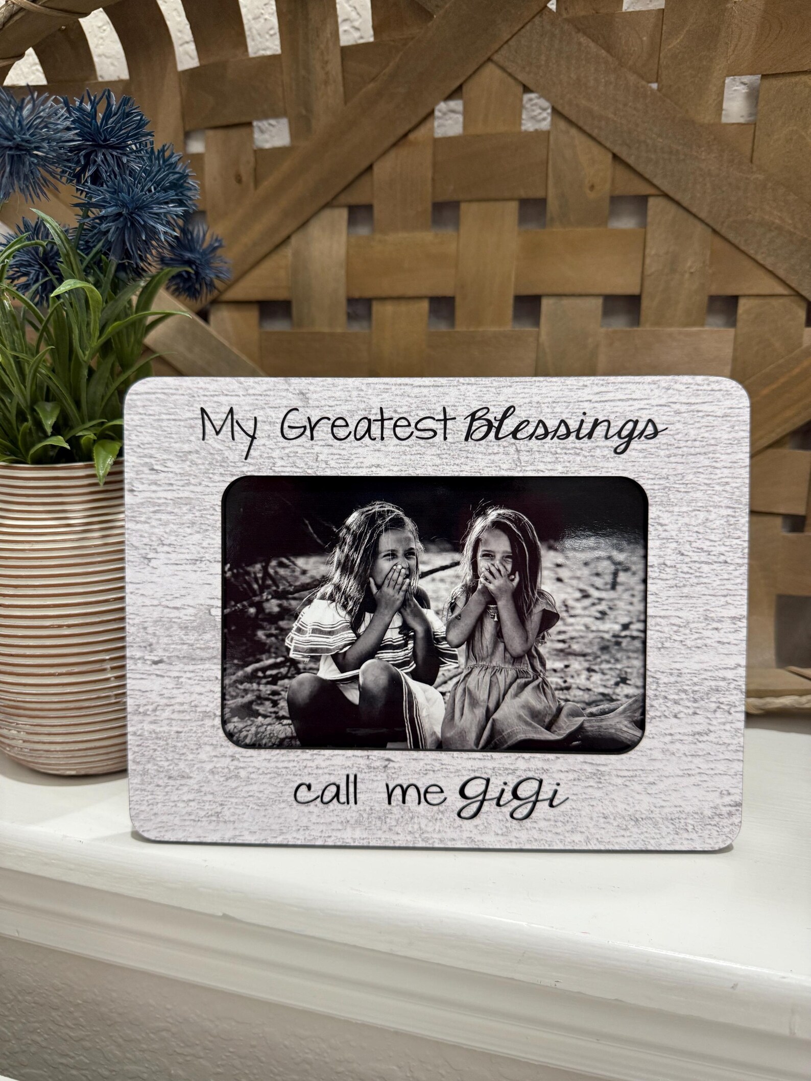 Personalized Gigi Picture Frame My Greatest Blessings Call Me Gigi ...