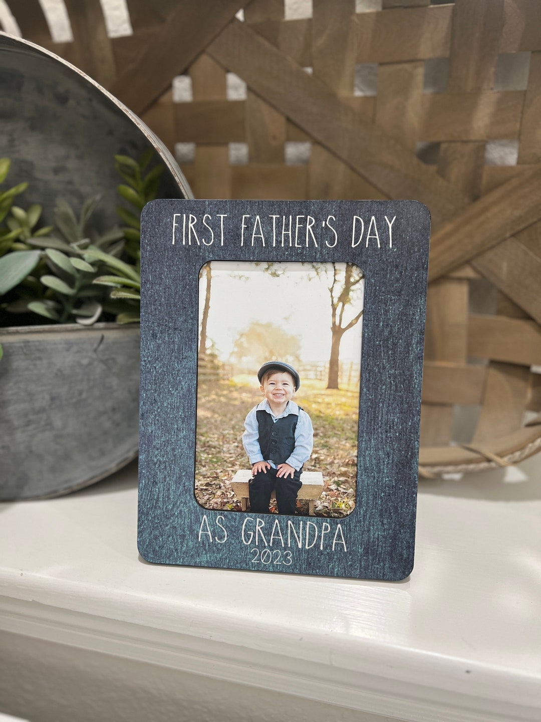 Grandpa's First Christmas Personalized Gift Gift Grandpa I Love My ...