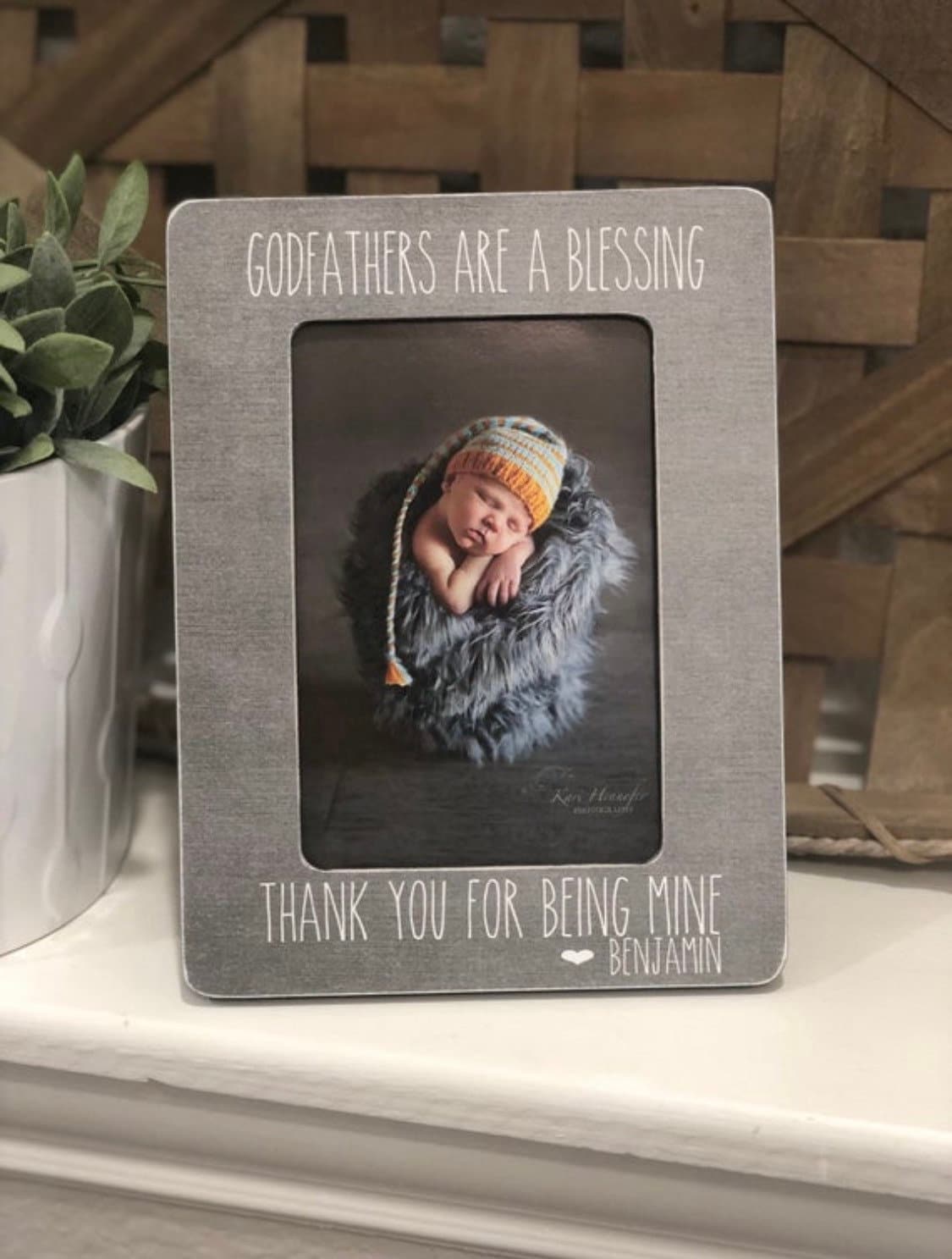 Godfathers Are A Blessing Gift for Godfather Godfather | Etsy