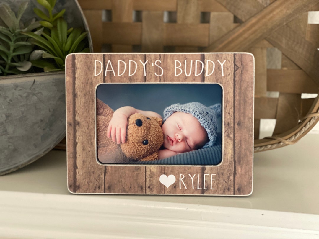 Daddy’s Buddy Picture Frame – Father’s Day Gift for New Dad ...