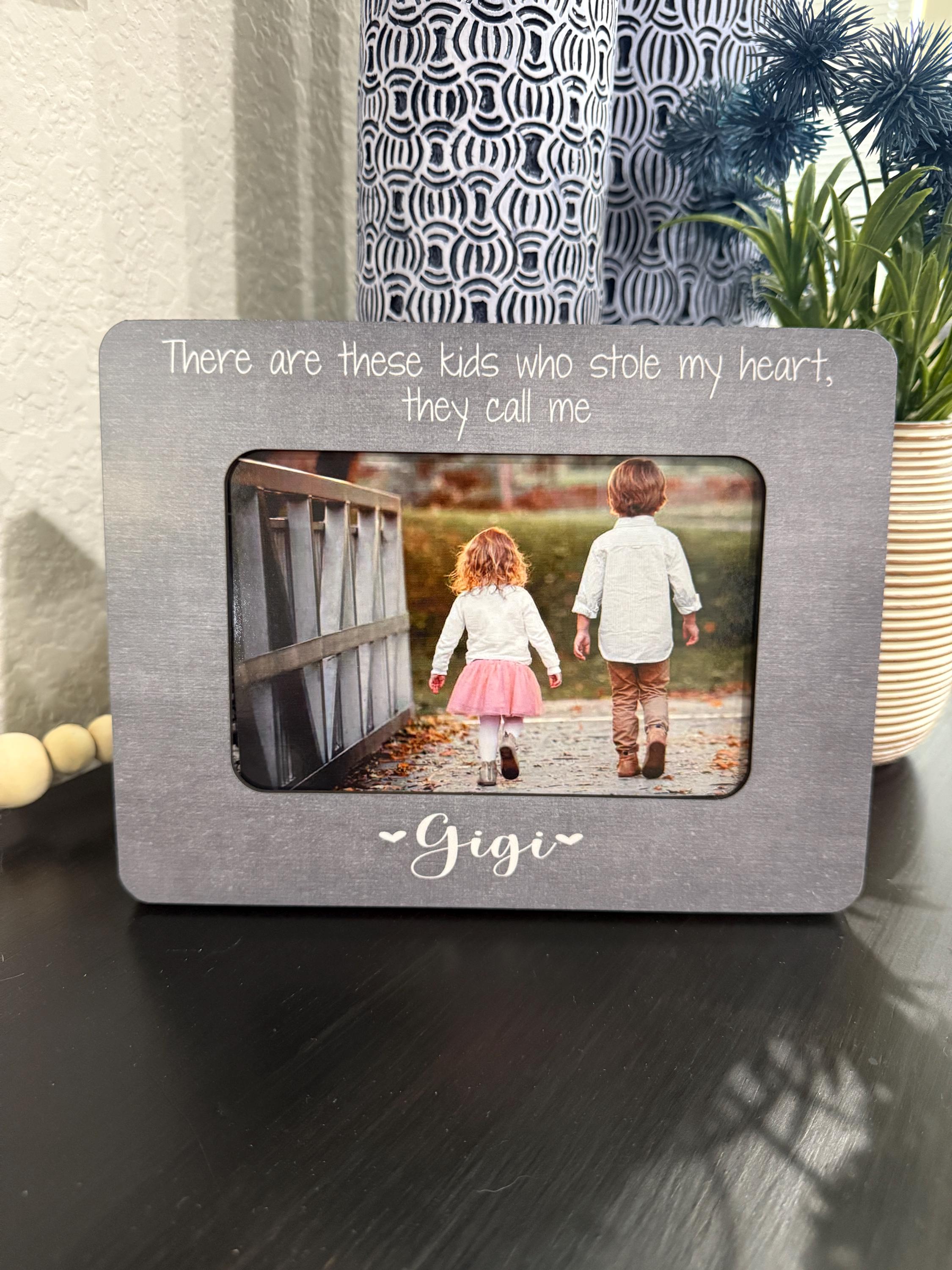 Personalized Gigi Picture Frame: Grandkids Photo Gift - Etsy