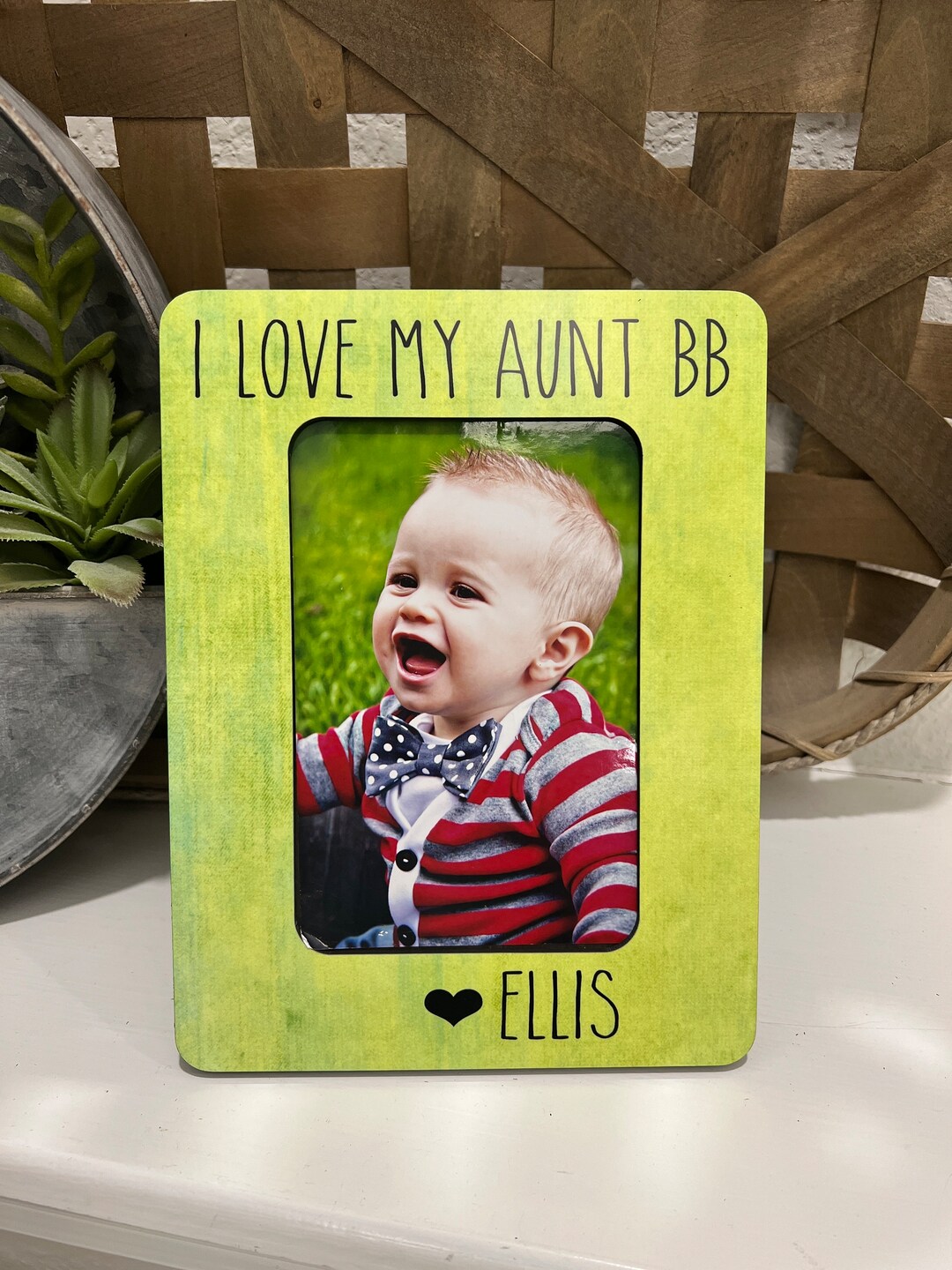 Aunt Gift Gift for Aunt Aunt Picture Frame Personalized Picture Frame ...