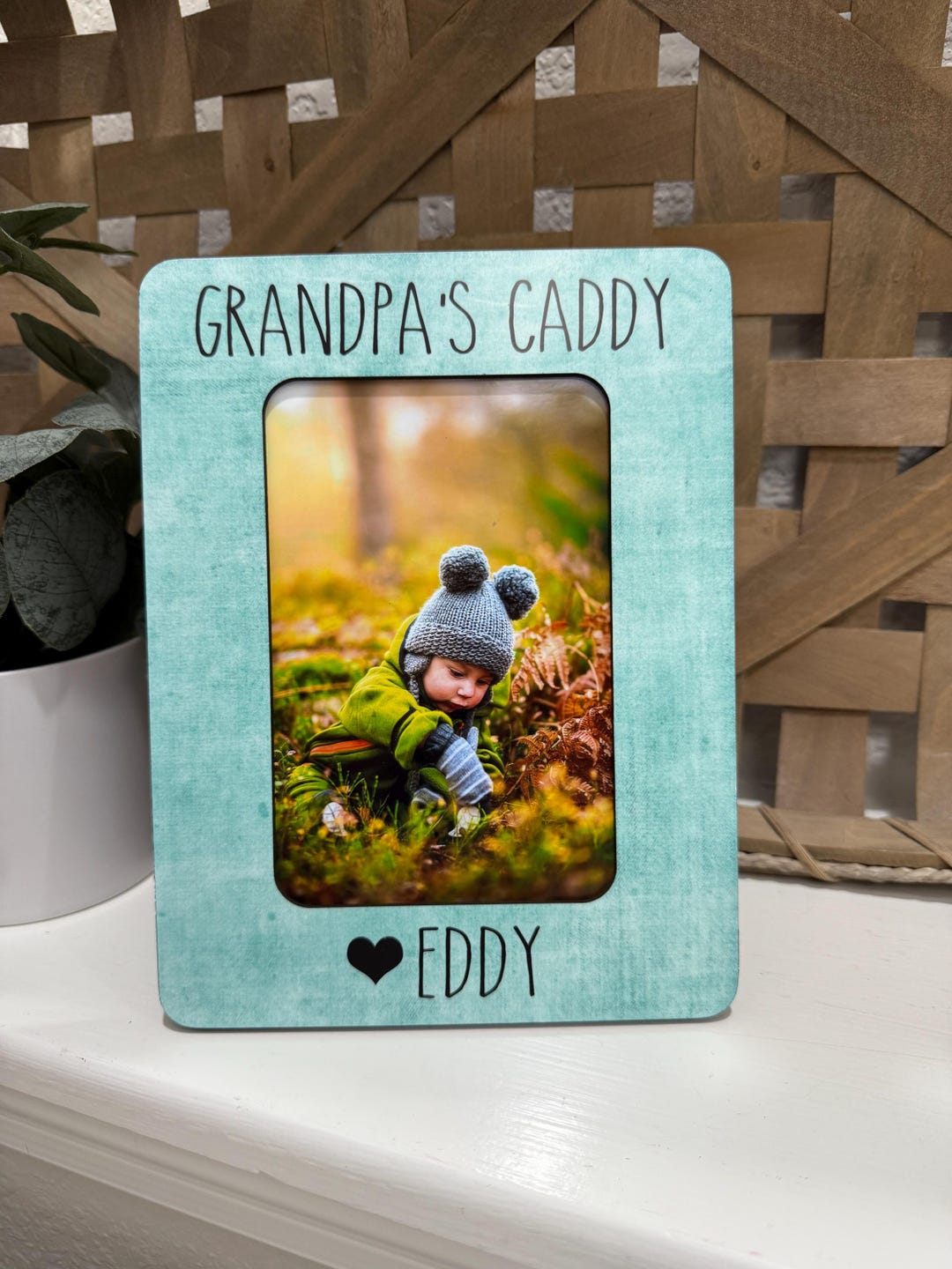 Personalized Grandpa Picture Frame: Custom Birthday Gift, Grandchild ...