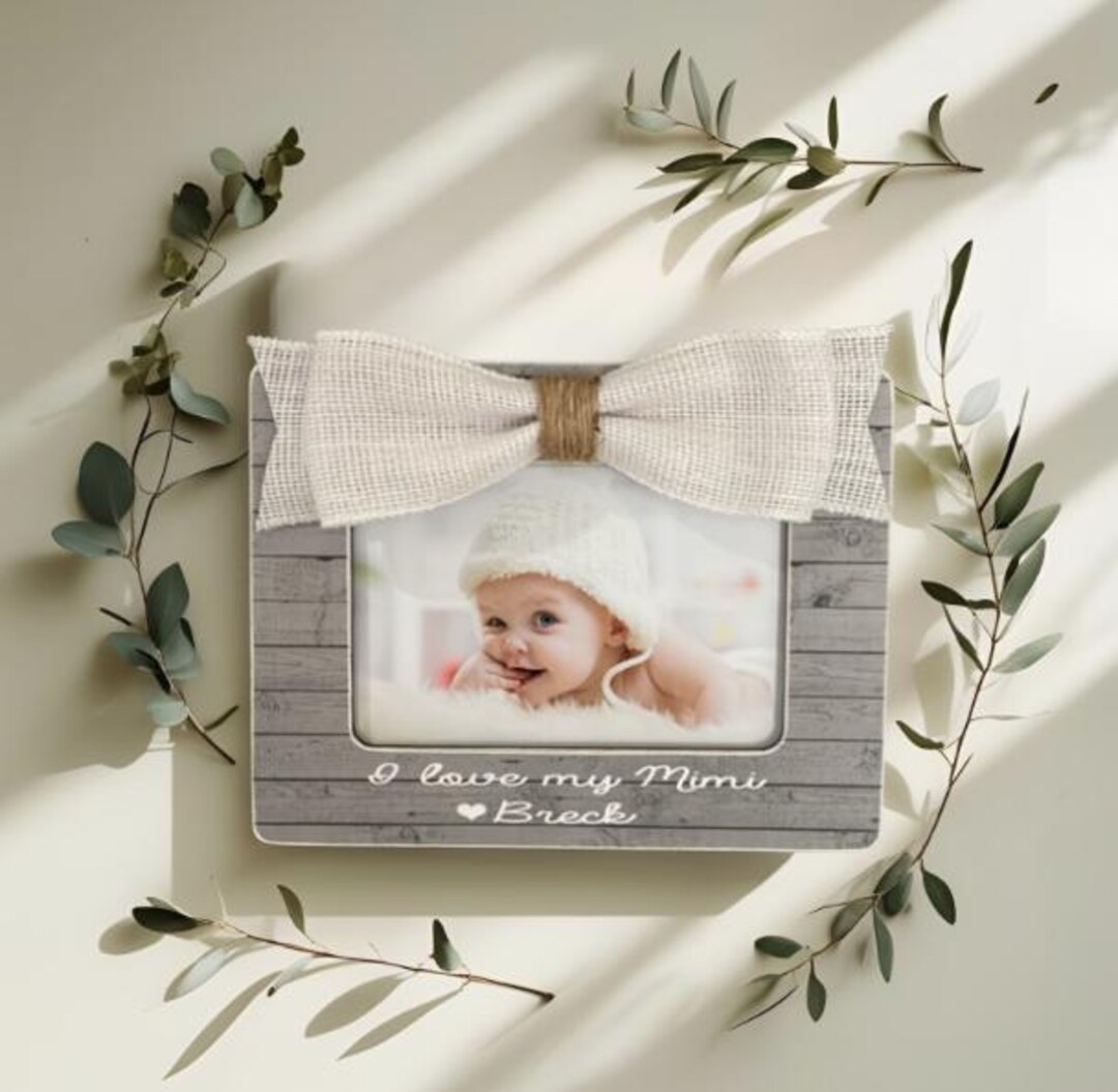 Mimi Gift From Grandchild – Personalized Mimi Picture Frame – Grandma ...