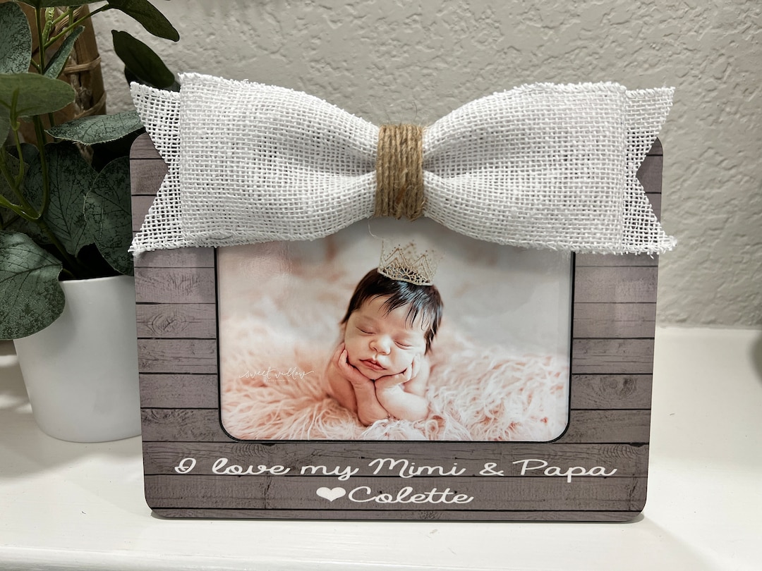 Christmas Mimi & Papa Gift Mimi Frame Gift for Grandma - Etsy