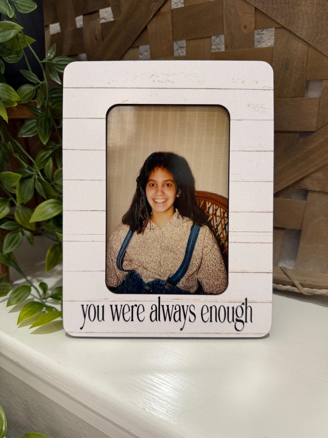 Personalized Affirmation Frame: Self-love Gift, Inner Child Healing ...