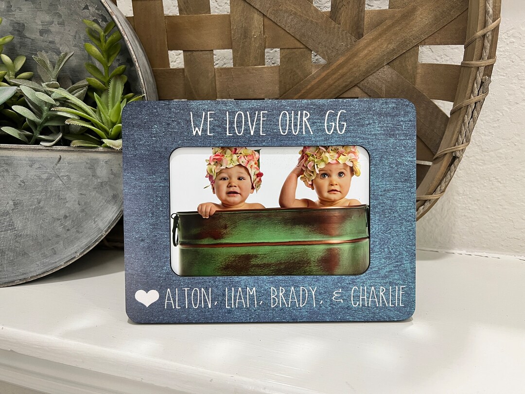 Gigi Grandma GG Gift Gigi Frame Gift for Grandma Gift for Grandma ...