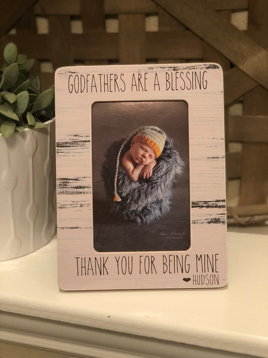 Godfathers Are A Blessing Gift for Godfather Godfather Picture Frame ...