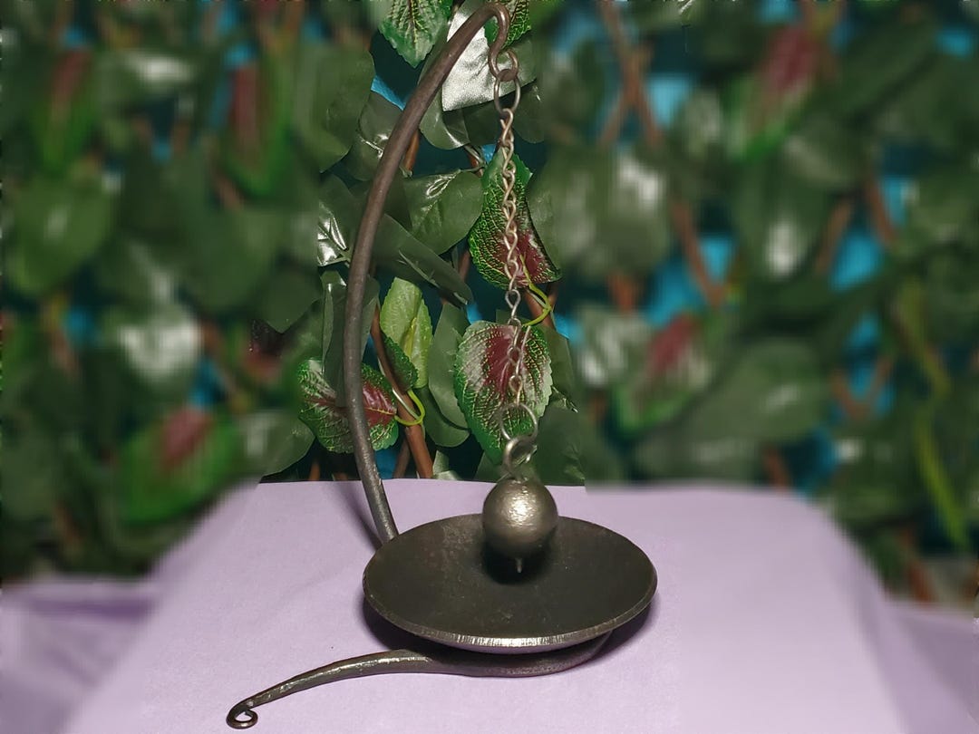 Pendulum • Wrought Iron • Folk Art • Antique • Ball and Chain • Unique ...