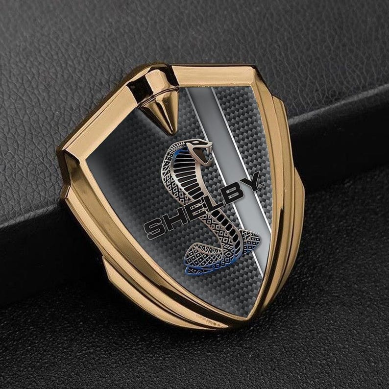 Custom Metal Shield Emblem: Epoxy Resin Auto Decal - Etsy