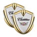 CADILLAC Metal Emblems Shield Epoxy Resin Custom Accessory Front Rear ...