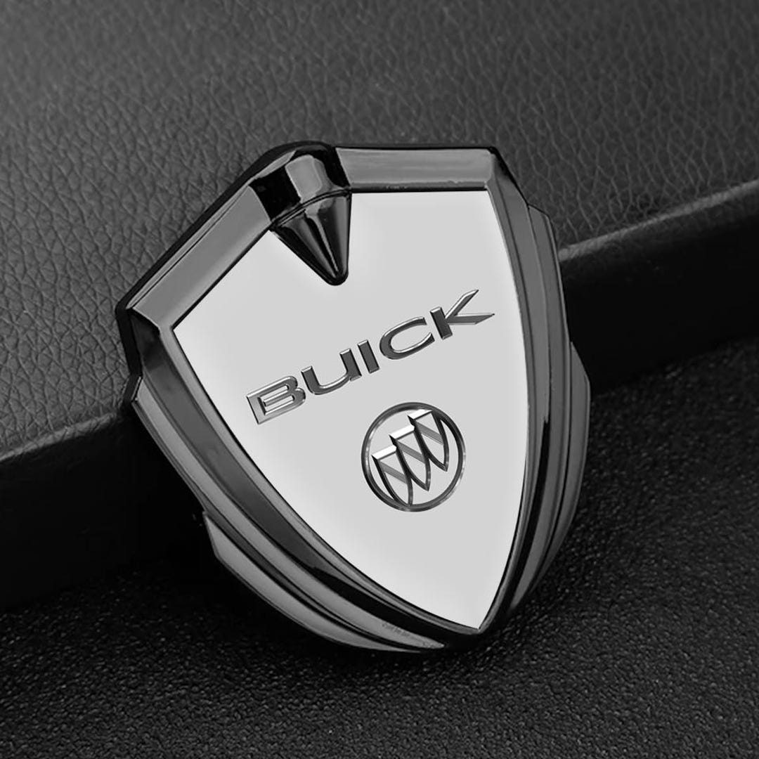 Buick Emblem Shield, Epoxy Resin Decal, Custom Car Accessory - Etsy