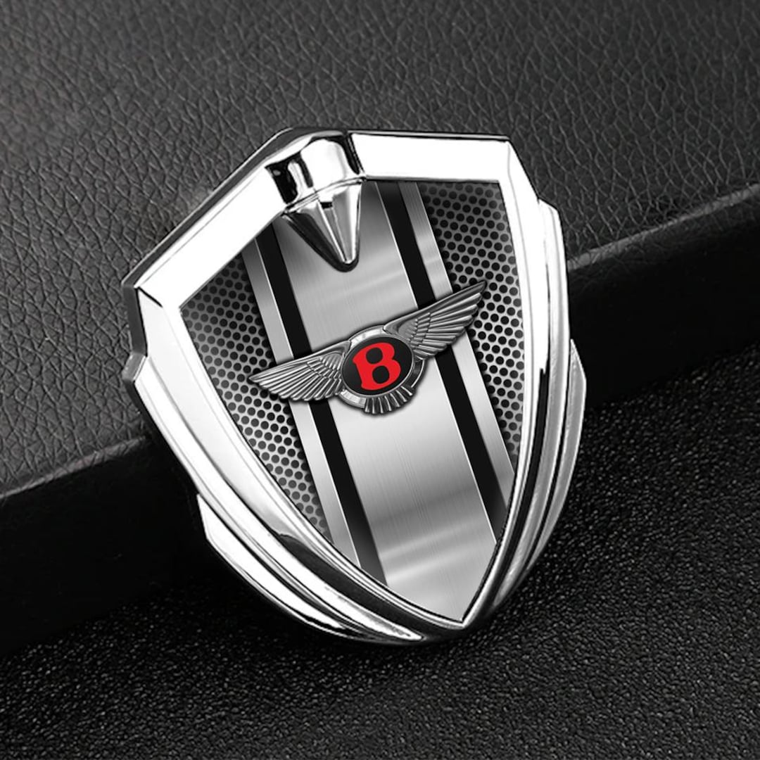 Bentley Metal Shield Emblem - Epoxy Resin Car Accessory - Etsy