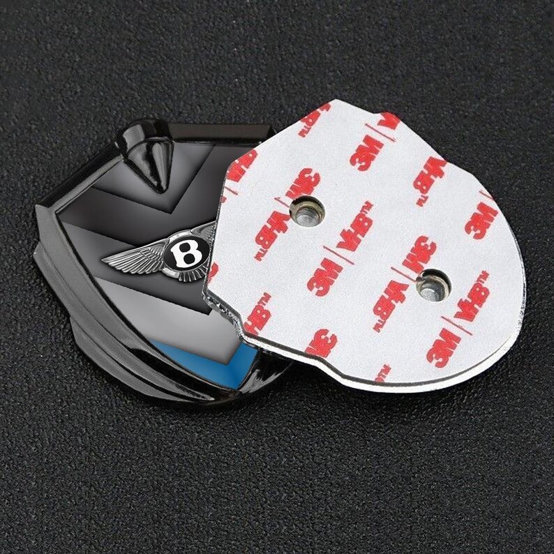 Bentley Metal Emblem Shield, Epoxy Resin Car Decal - Etsy