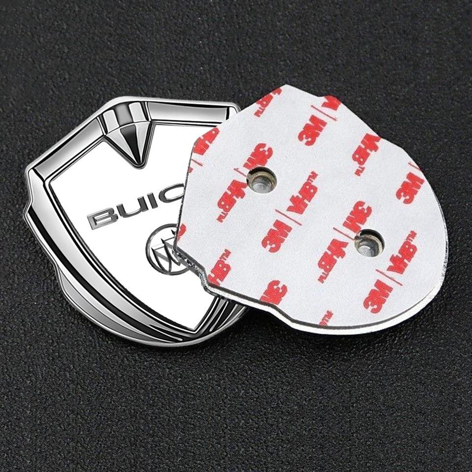 BUICK Metal Emblem Shield Epoxy Resin Custom Accessory Front Rear ...