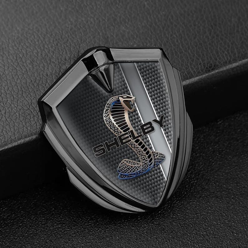 Custom Metal Shield Emblem: Epoxy Resin Auto Decal - Etsy