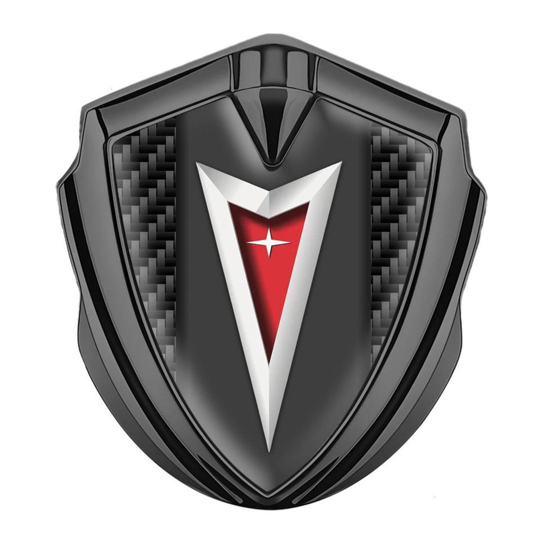 PONTIAC Metal Emblems Shields Epoxy Resin Custom Accessory Front Rear ...