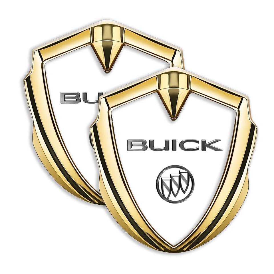 BUICK Metal Emblem Shield Epoxy Resin Custom Accessory Front Rear ...