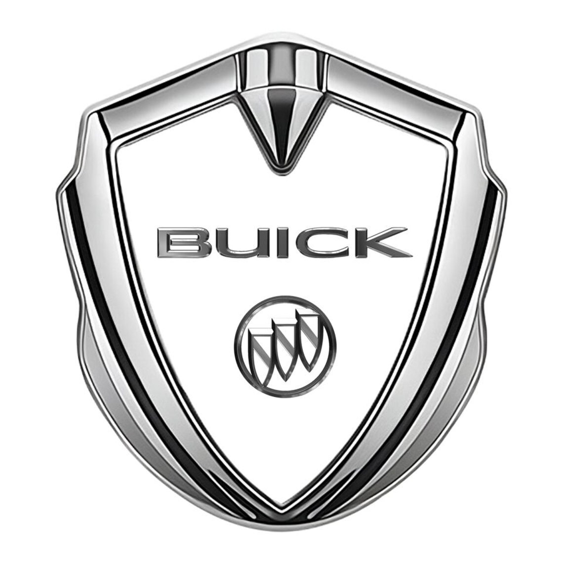 BUICK Metal Emblem Shield Epoxy Resin Custom Accessory Front Rear ...