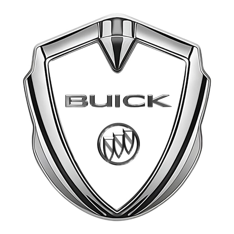 BUICK Metal Emblem Shield Epoxy Resin Custom Accessory Front Rear ...