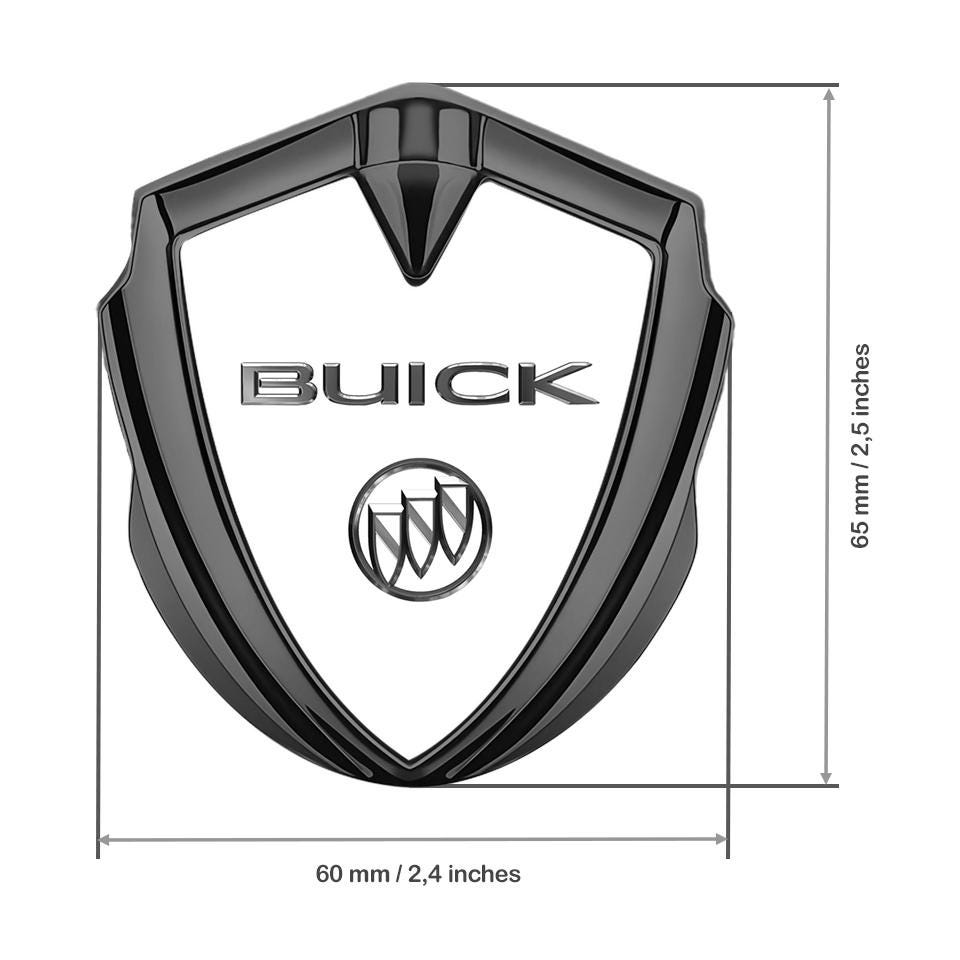 BUICK Metal Emblem Shield Epoxy Resin Custom Accessory Front Rear ...
