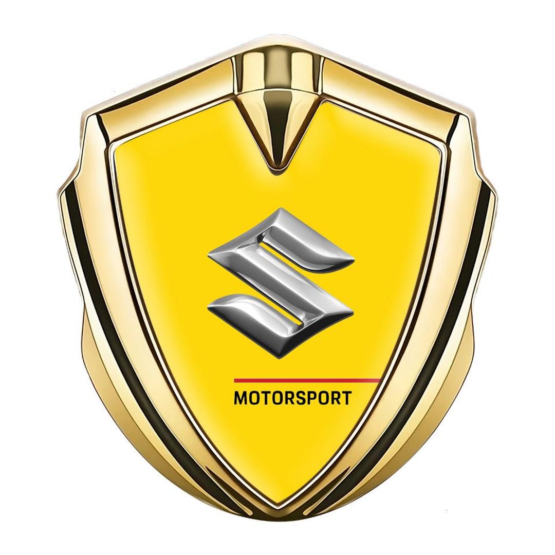 Suzuki Metal Emblem: Epoxy Resin Shield, Auto Decal - Etsy