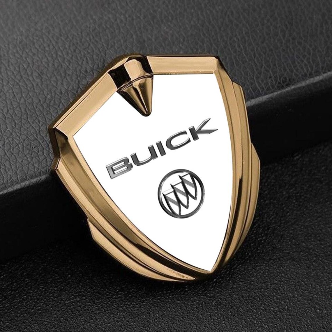 BUICK Metal Emblem Shield Epoxy Resin Custom Accessory Front Rear ...