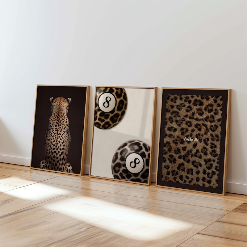 Cheetah Print Wall Art - Etsy
