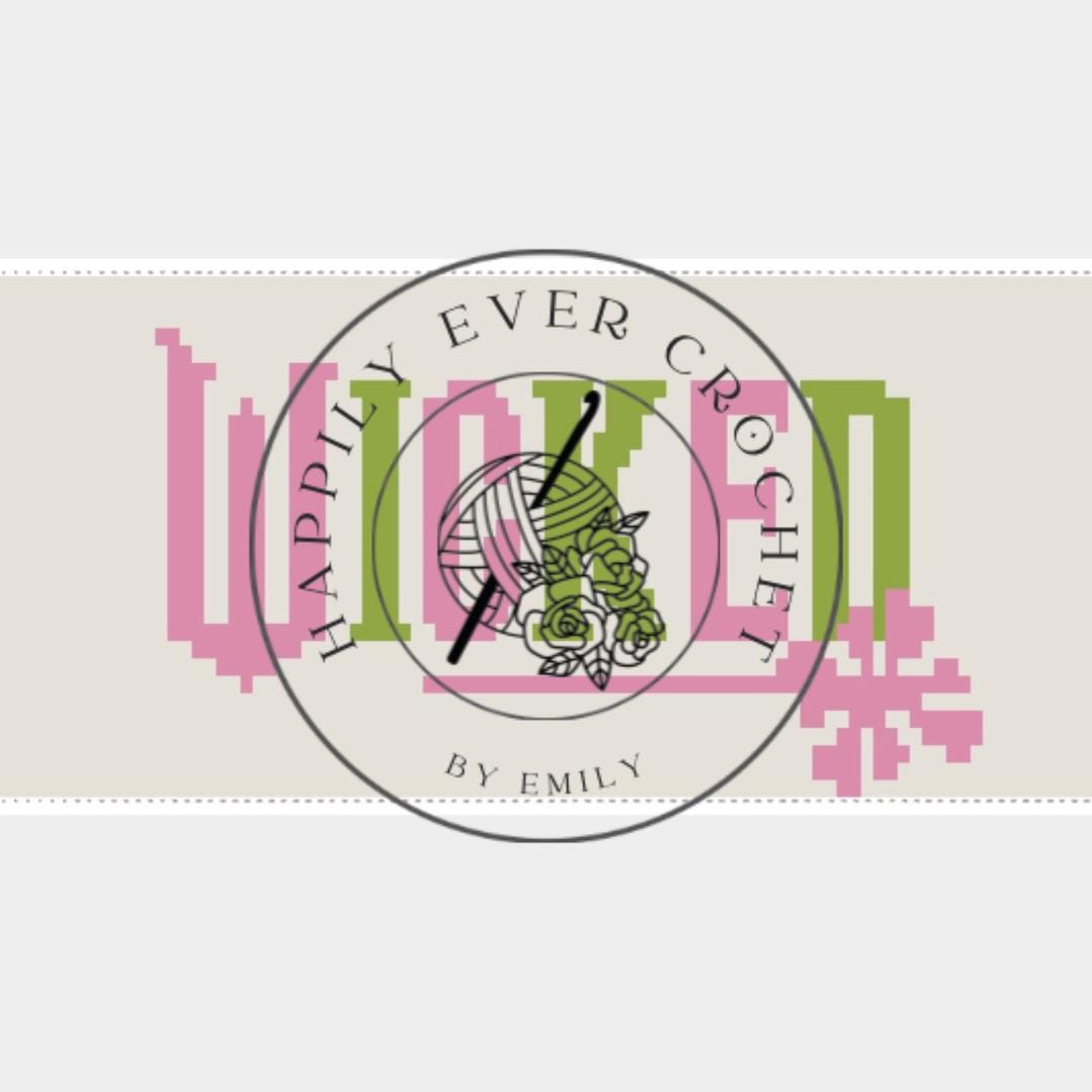 Wicked Inspired Sweater Pattern - Pink & Green Witch - Etsy