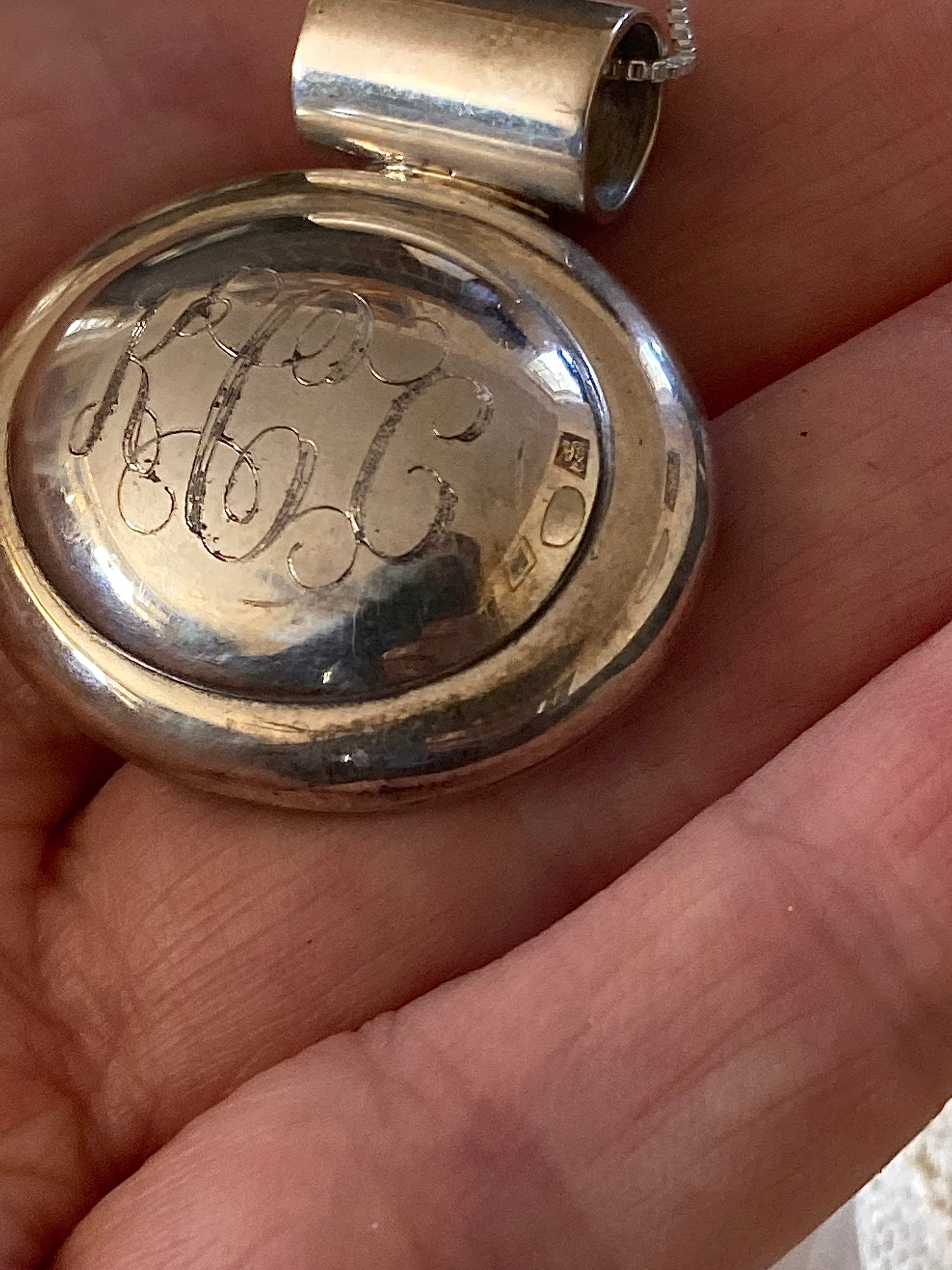 1920s Victorian Edwardian Art Deco Revival Era Sterling Silver Etched ...