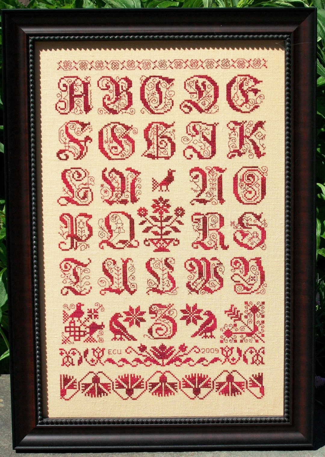 Alphabet Sampler 1 (PDF) - Etsy