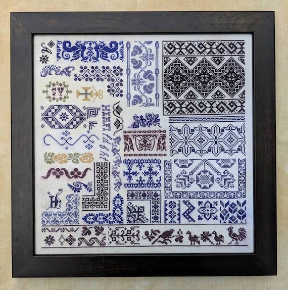 A.S. Sampler Circa 1890 print - Etsy