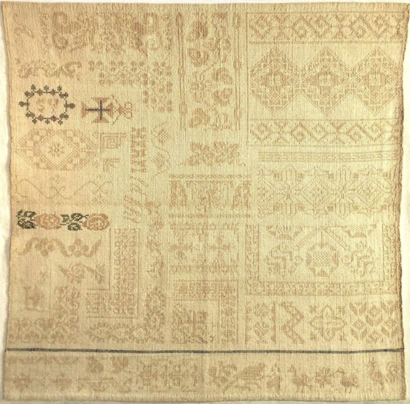 AS Sampler- Circa 1890 (PDF) - Etsy
