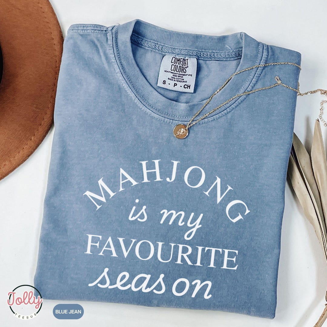 Mahjong Season T-shirt, Mahjong Tournament, Mahjong Game Shirt, Mahjong ...