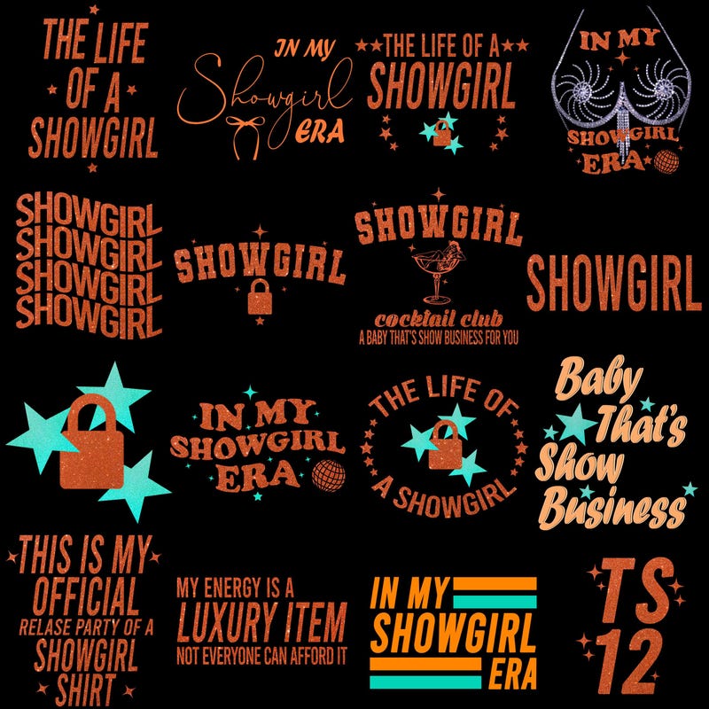 Life of a Showgirl Svg - Etsy