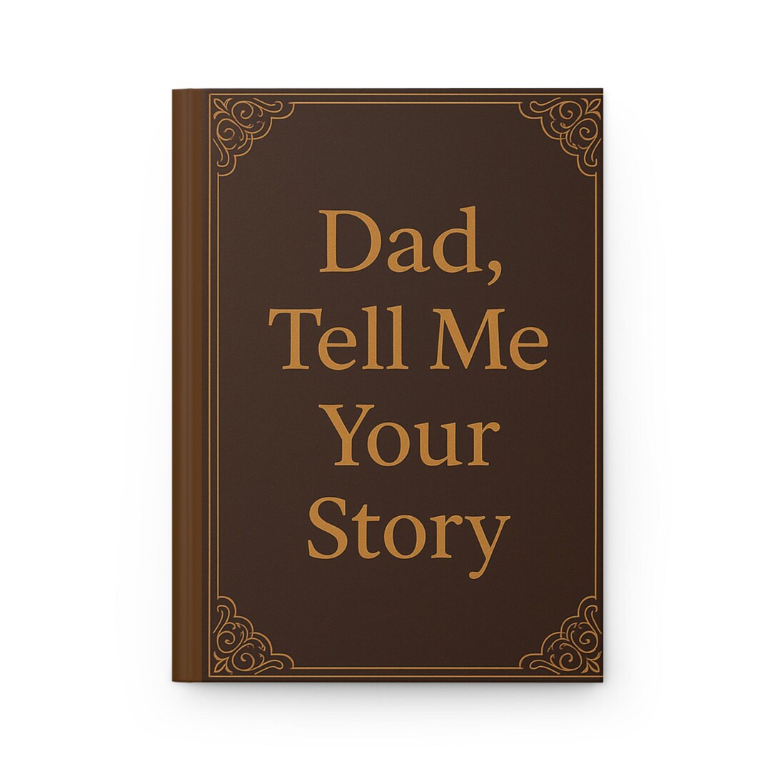 Dad Tell Me Your Story Journal, Story Book Dad Gift, Dad Stories, Dad ...