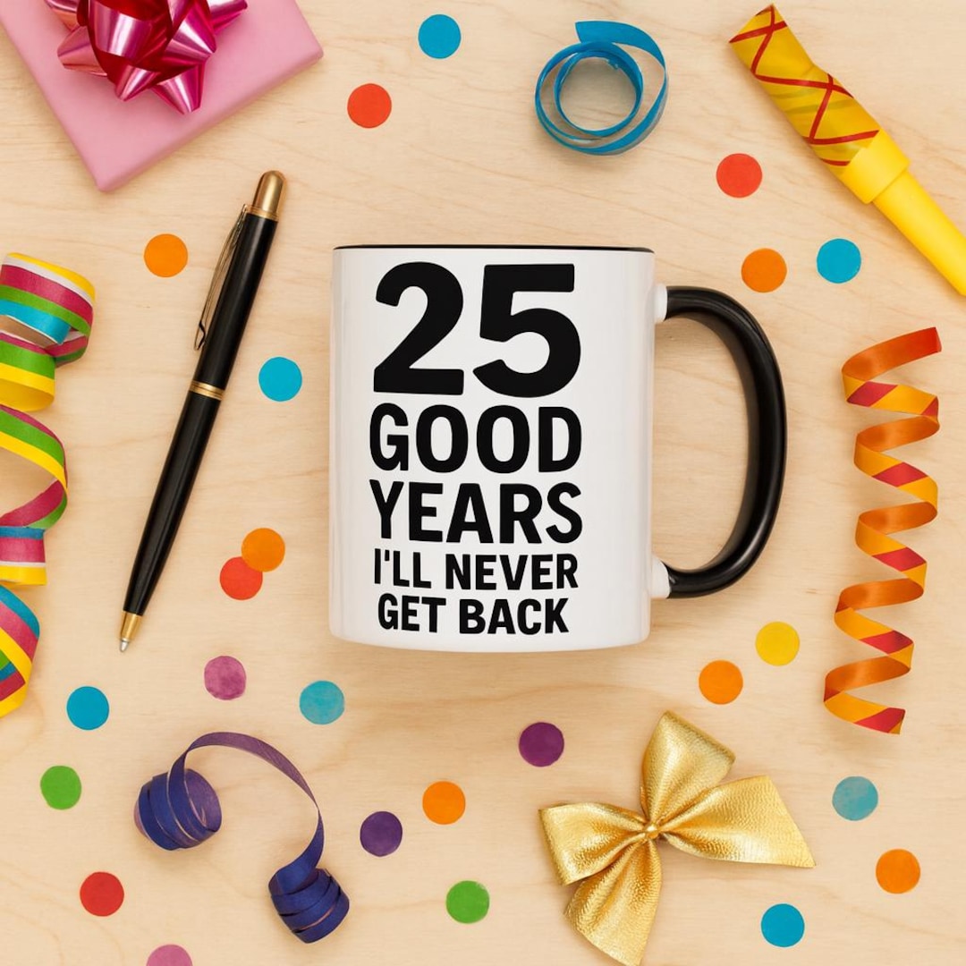 25 Year Work Anniversary Funny, 25 Years Work Anniversary Gifts, 25 ...